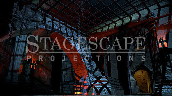 Castle Dungeon | Beauty and the Beast | StageScape Projections ...